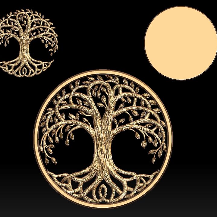 3D Printable tree of life by Dmitry Tishchenkov