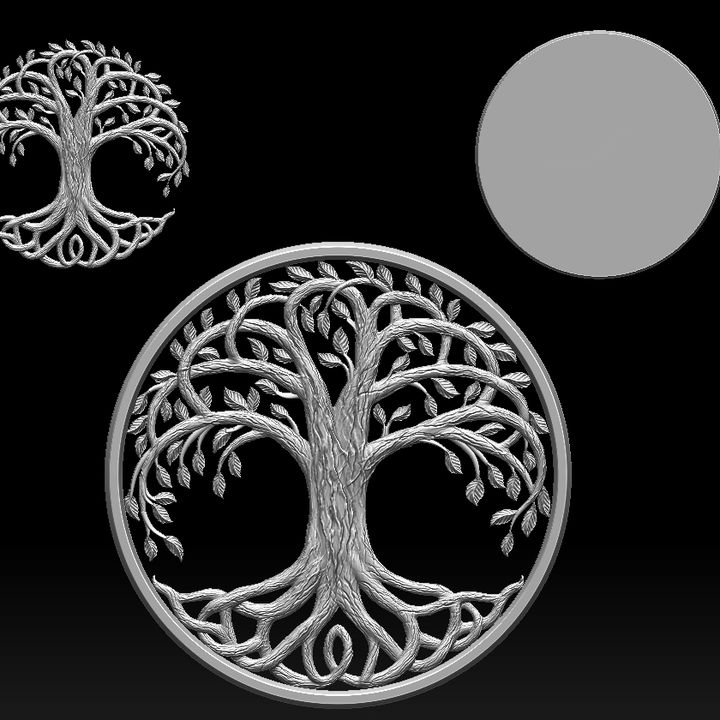 3D Printable tree of life by 3Dimontis