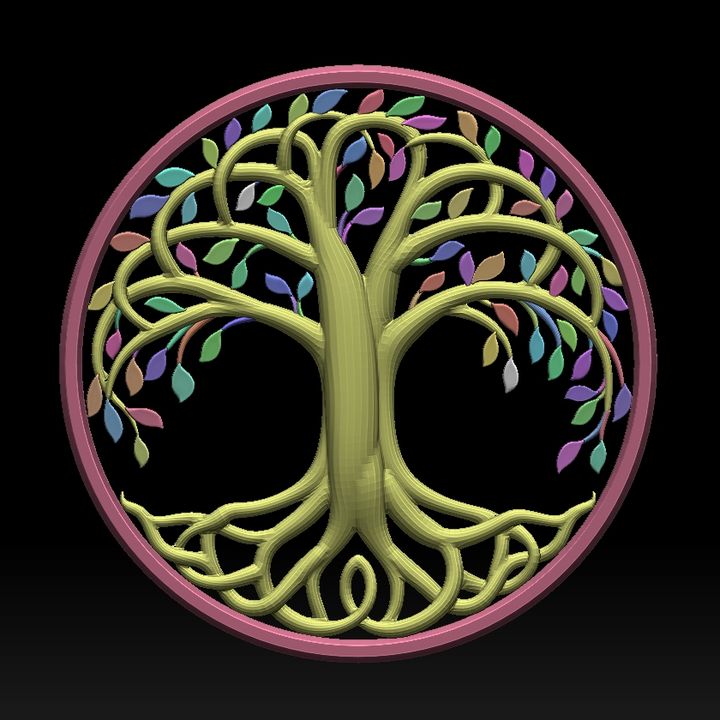 3D Printable tree of life by Tishchenkov Dmitrii
