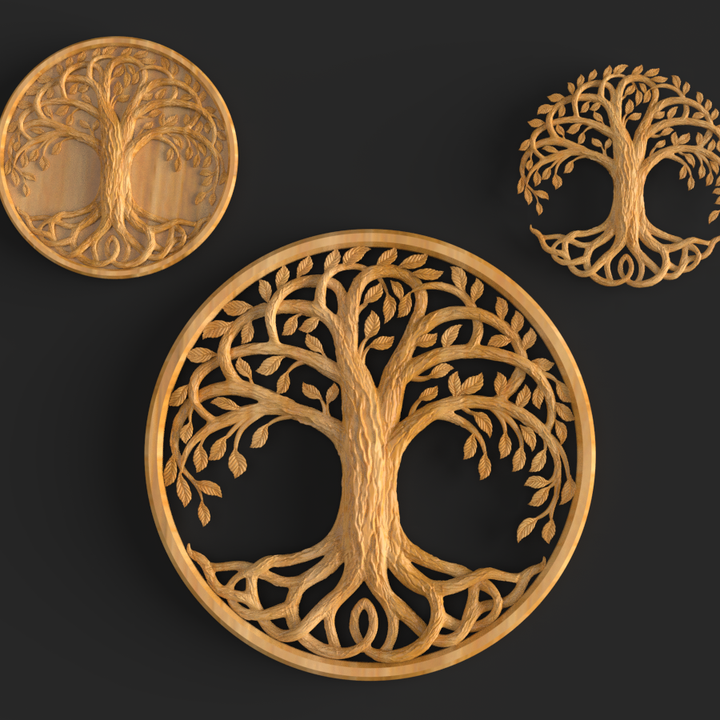 3D Printable tree of life by Dmitry Tishchenkov