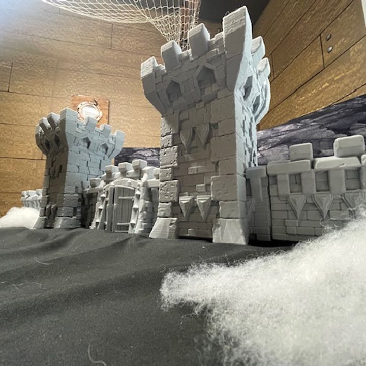 3D Printable Modular Castle by RFIPRINTS