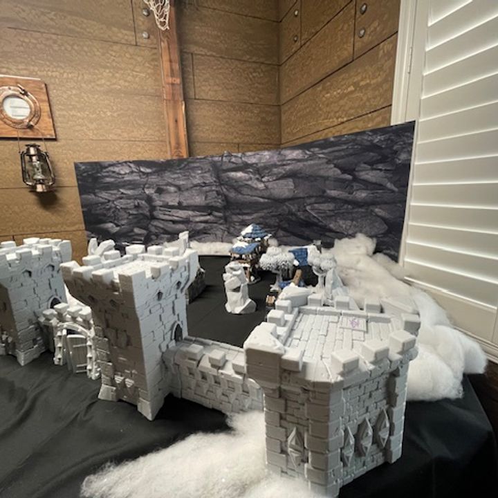 3D Printable Modular Castle by RFIPRINTS