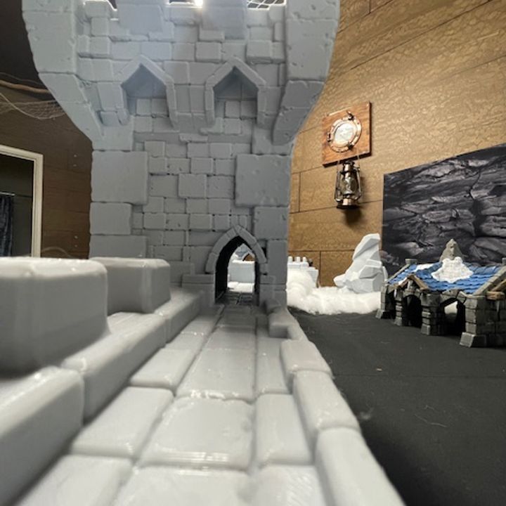 3D Printable Modular Castle by RFIPRINTS