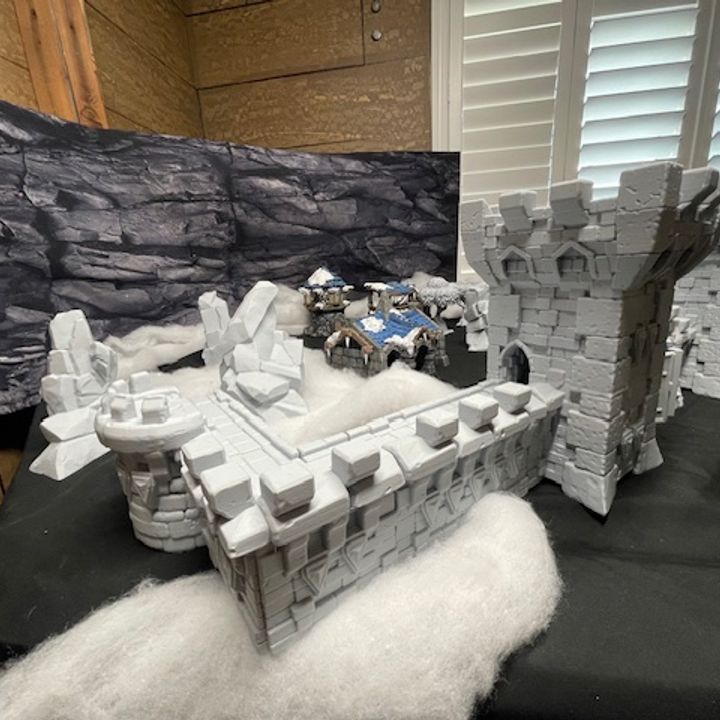 3D Printable Modular Castle by RFIPRINTS