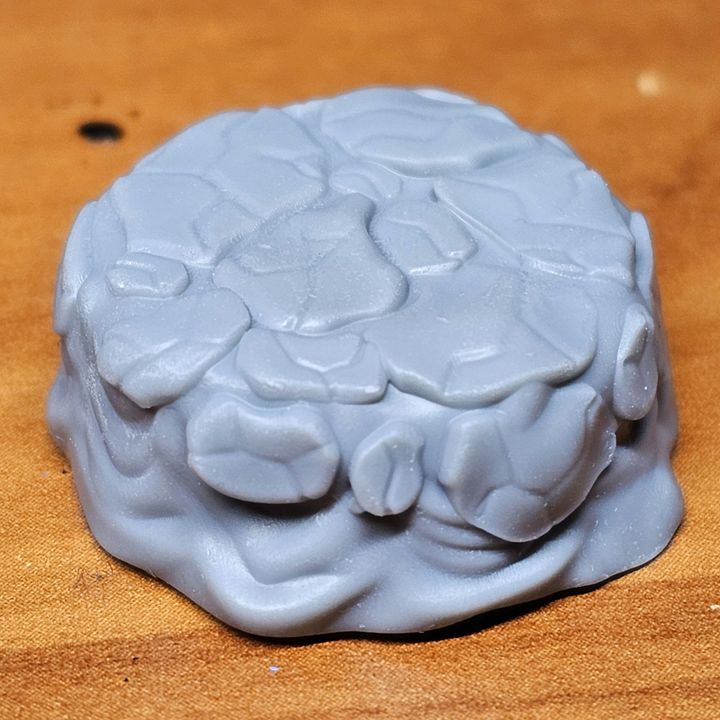 3D Printable Magma Base by Art Crow Miniatures