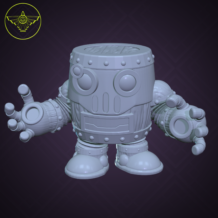 3D Printable Axle the Automaton by Art Crow Tabletop