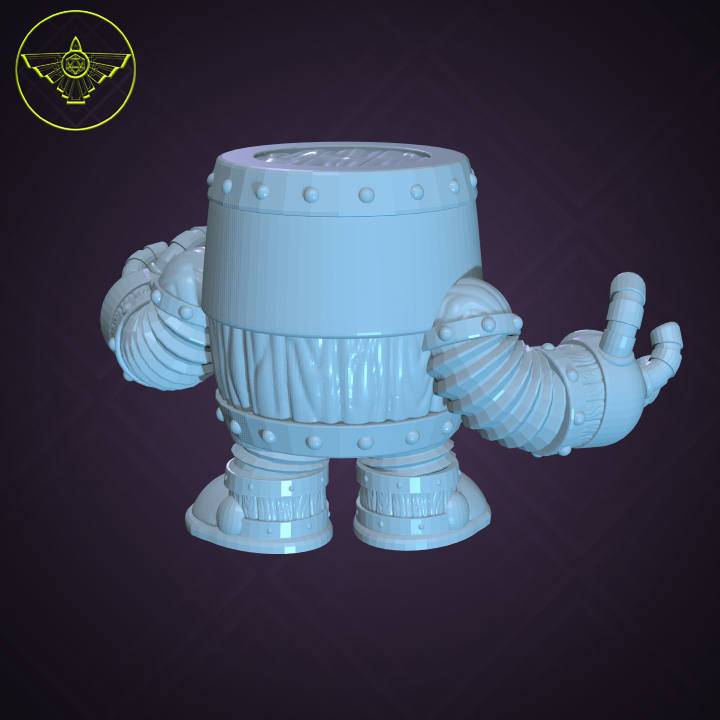 3D Printable Axle the Automaton by Art Crow Tabletop