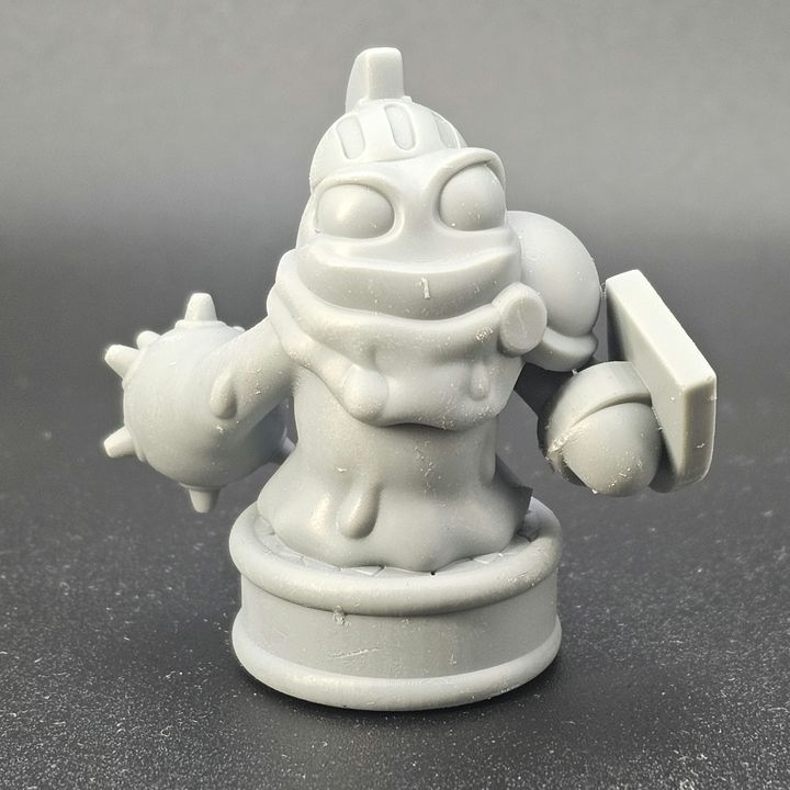 3D Printable Guppy, Plasmoid Knight by Art Crow Tabletop