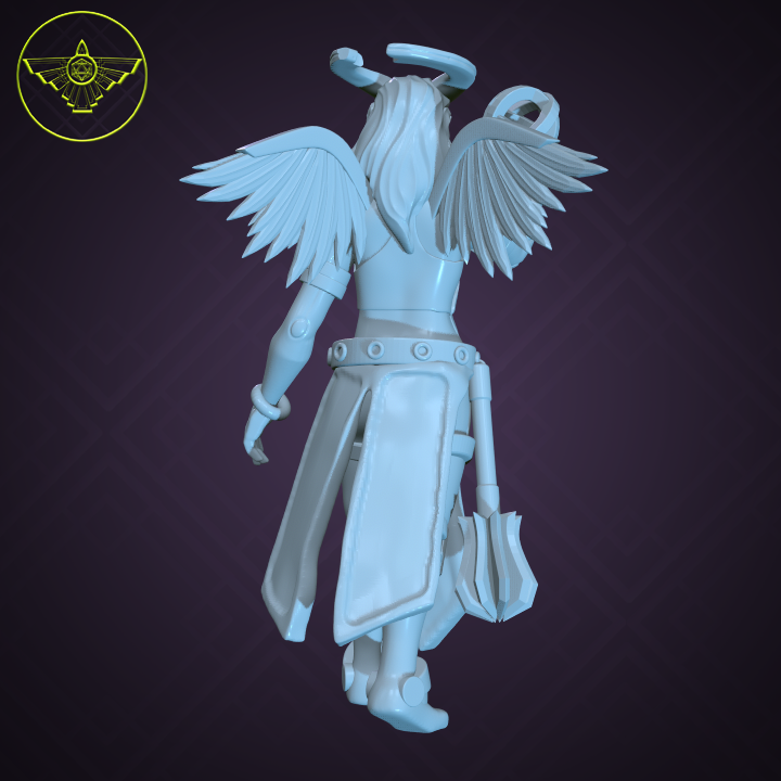 3D Printable Mirage, Celestial Cleric by Art Crow Tabletop