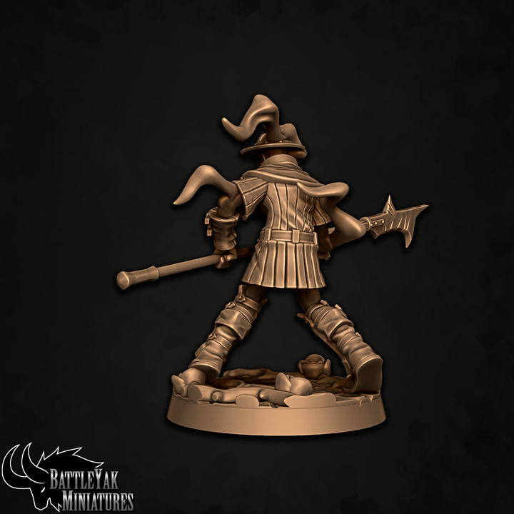 3D Printable Spectral Man-at-Arms E by Battle Yak Miniatures