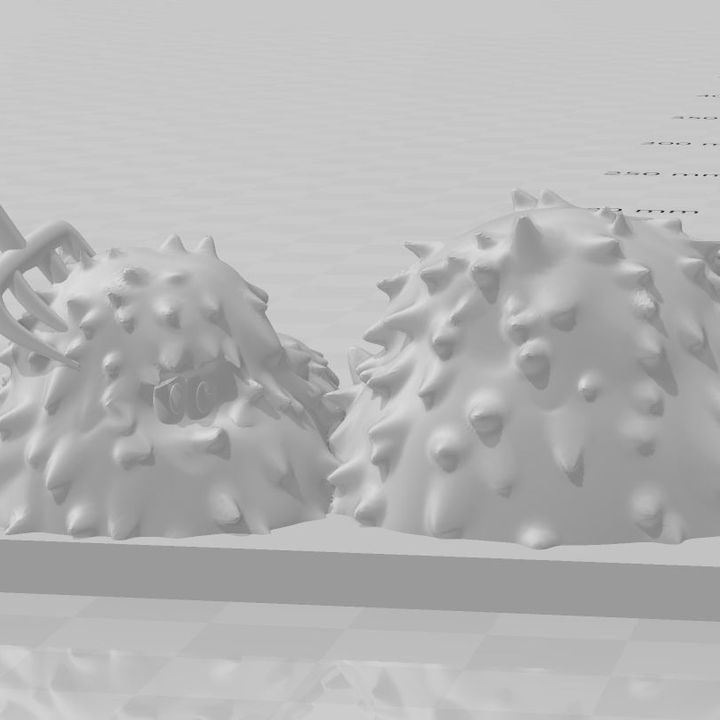 3D Printable Townsfolk Tussle Hidey Haystack by Black Licorice Studios