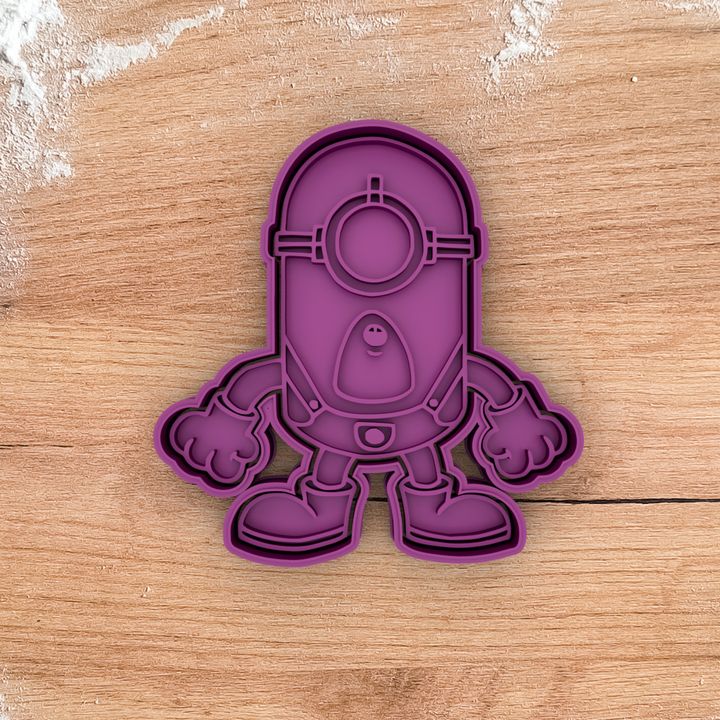 3D Printable Super cookie cutter pack from Despicable Me by Mac Cookies