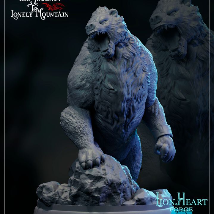 3D Printable Bears (Beorni) by Lion Heart Forge