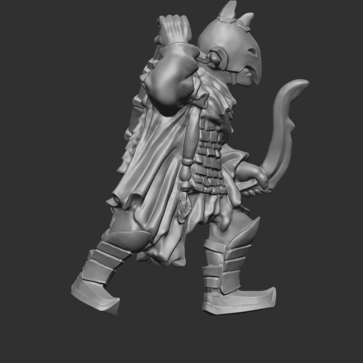 3D Printable Old retro orcs set 1 by Stephen