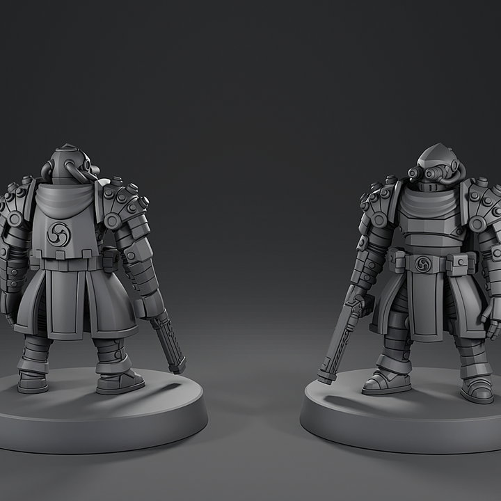 3D Printable Araashi Scout - Loadout 1 by Beyond Space