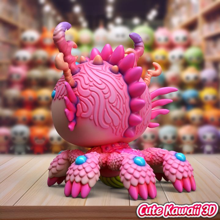 3D Printable CUTE KAWAII 005 by Cute Kawaii 3D