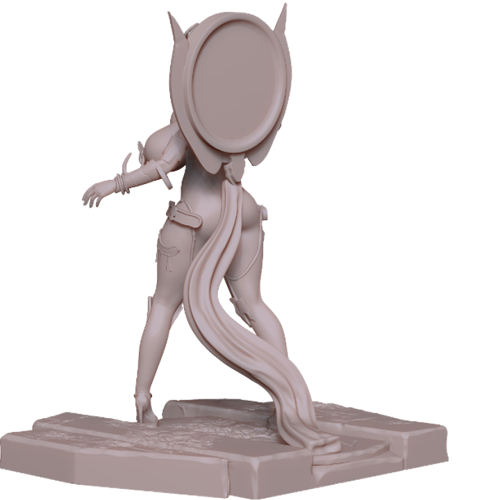 3D Printable hathor fan art last origin by Bahab Balam