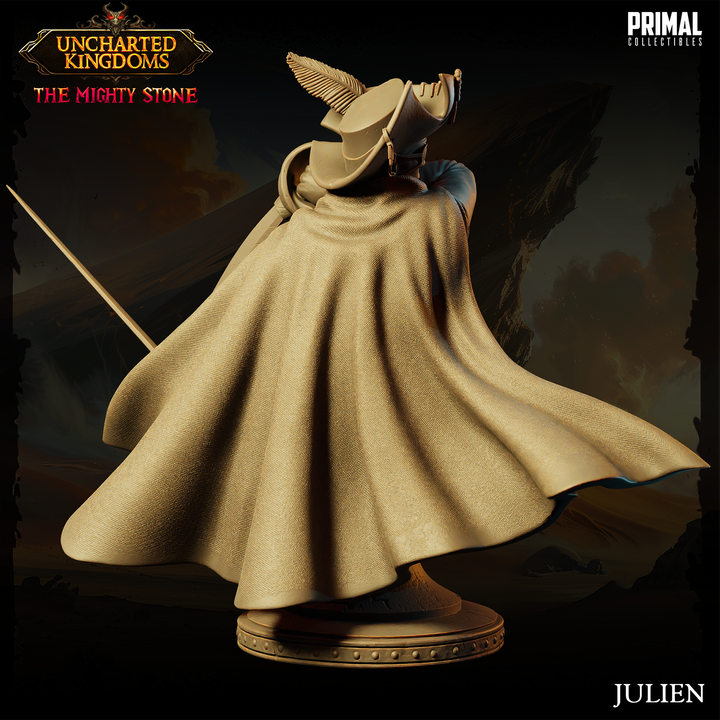 3D Printable Mercenary - Julien - Bust - August 2024 - Uncharted ...