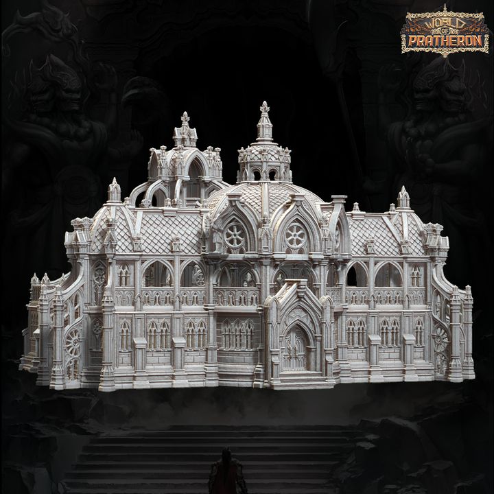 3D Printable Eldrin Magic Guild by World of Pratheron