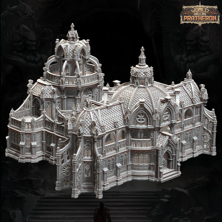 3D Printable Eldrin Magic Guild by World of Pratheron