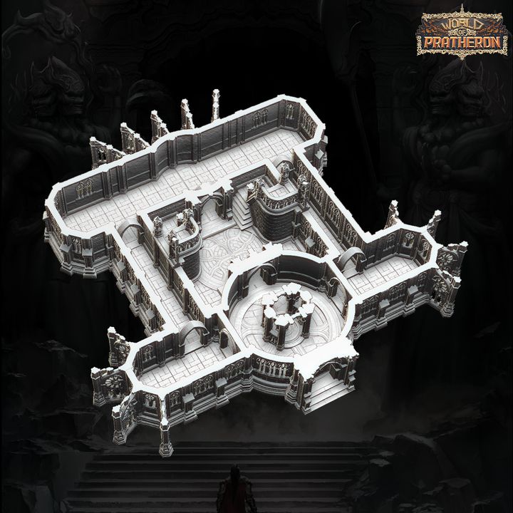 3D Printable Eldrin Magic Guild by World of Pratheron