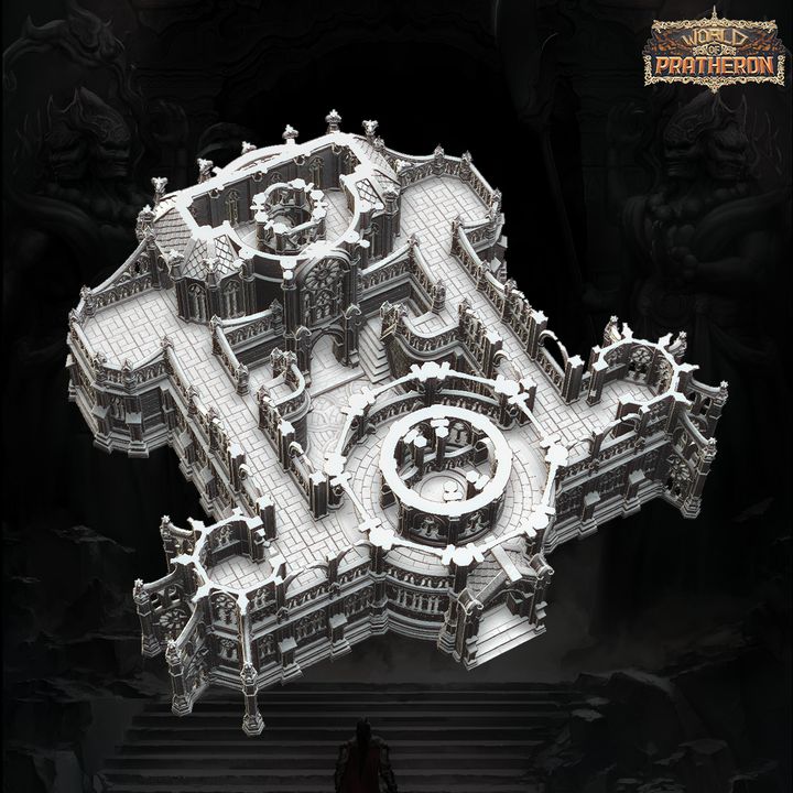 3D Printable Eldrin Magic Guild by World of Pratheron