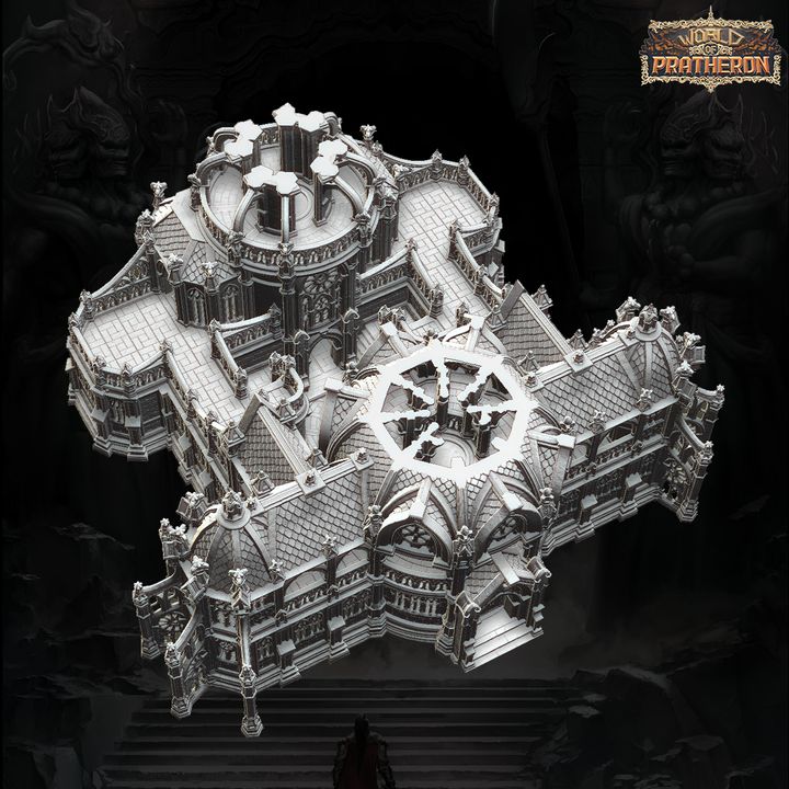 3D Printable Eldrin Magic Guild by World of Pratheron