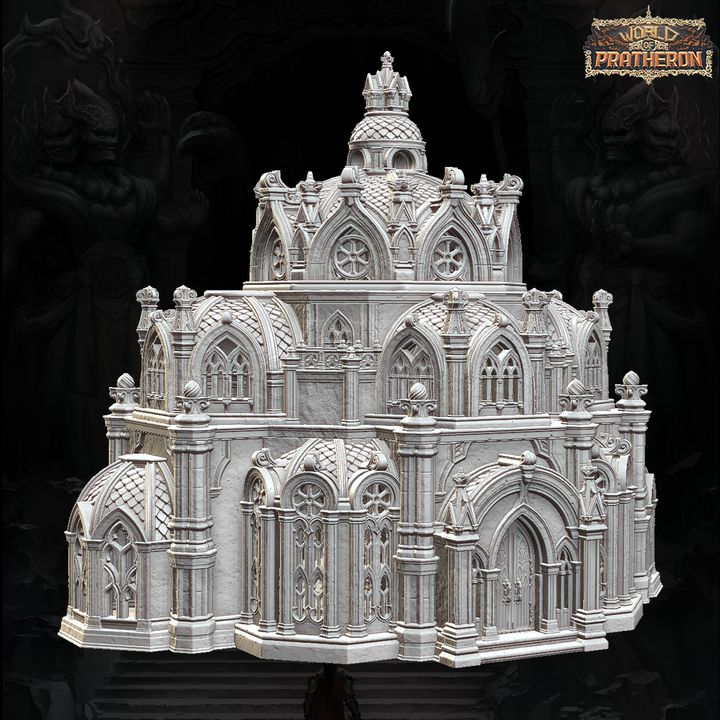 3D Printable Eldrin Dormitory by World of Pratheron