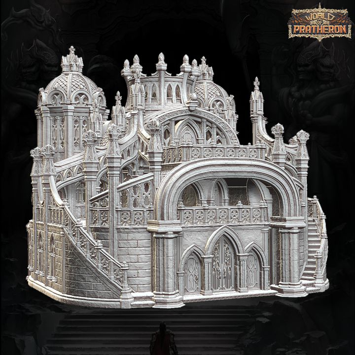 3D Printable Eldrin Magic Library by World of Pratheron