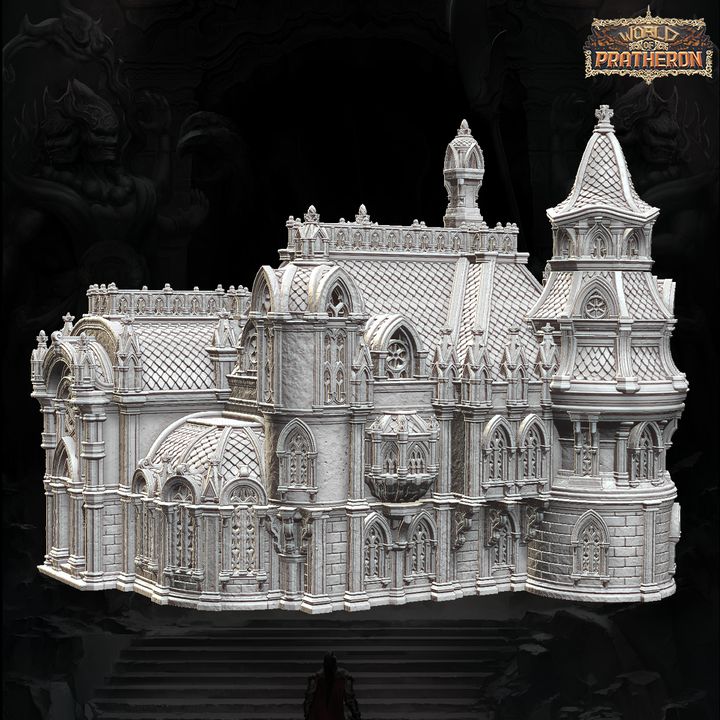 3D Printable Eldrin Masion by World of Pratheron