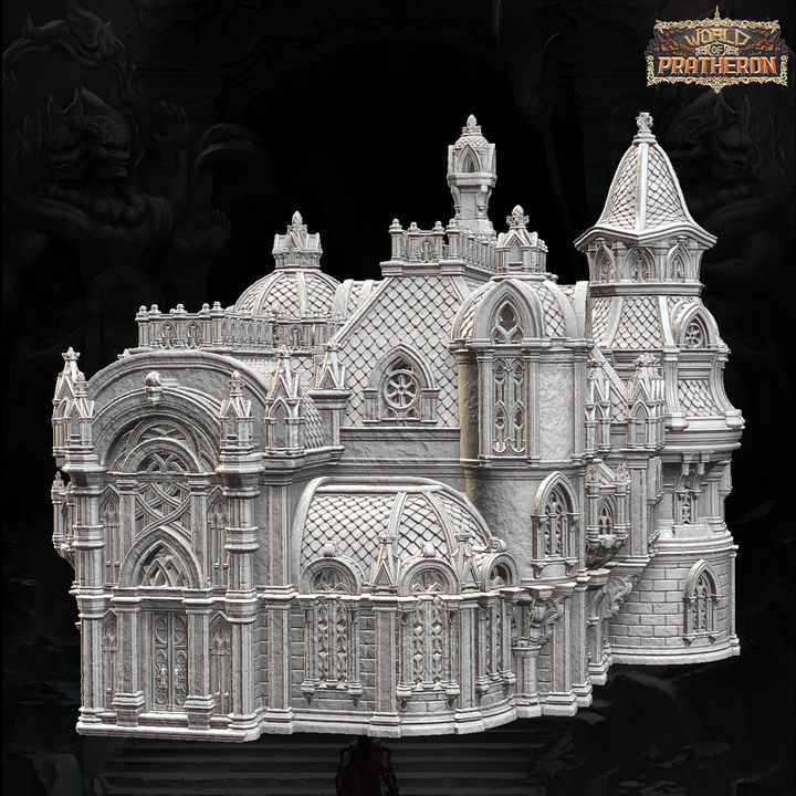 3D Printable Eldrin Masion by World of Pratheron