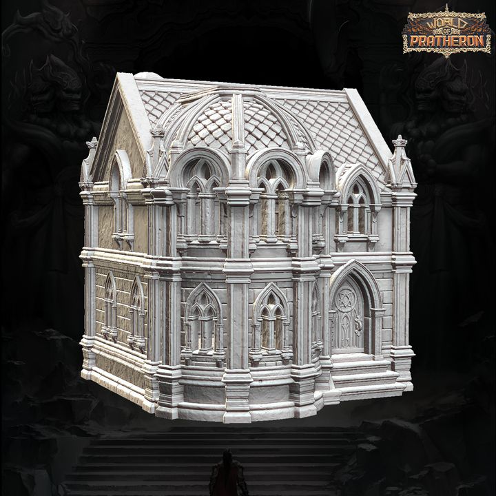 3D Printable Eldrin House1 by World of Pratheron