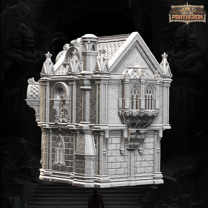 3D Printable Eldrin House7 by World of Pratheron
