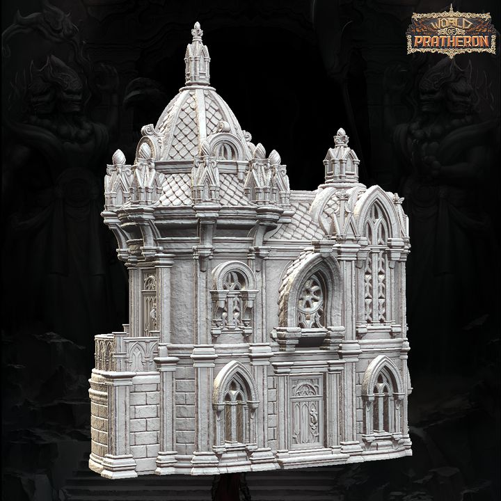 3D Printable Eldrin House8 by World of Pratheron