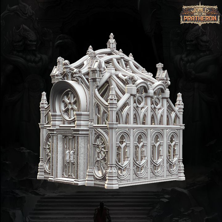 3D Printable Eldrin Greenhouse 1 by World of Pratheron