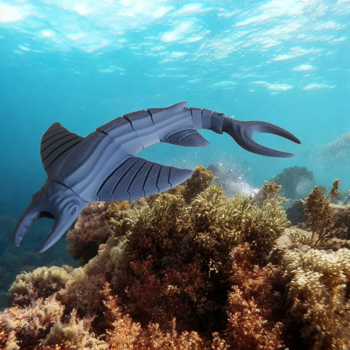 3D Printable Clamper Ray - The Sea Beast by Boby Green Creations