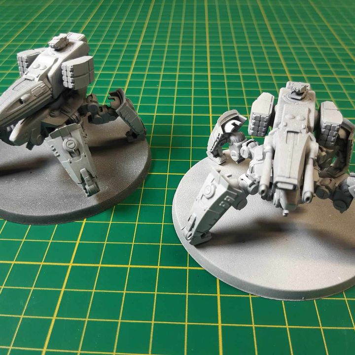 3D Printable Shiva Support Mecha by David Tarron