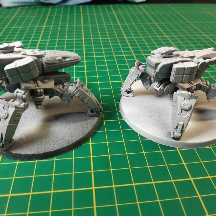 3D Printable Shiva Support Mecha by David Tarron