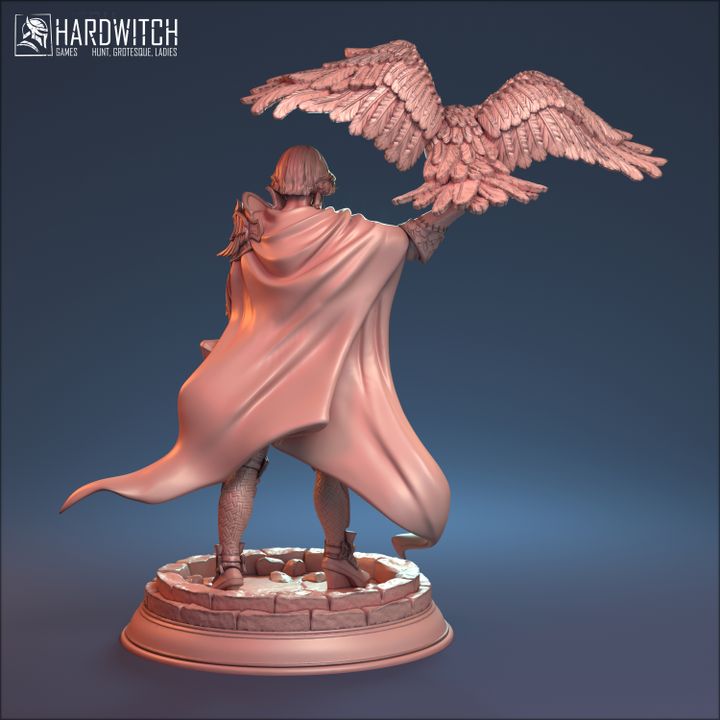 3D Printable Caitlin by HardWitch-Games