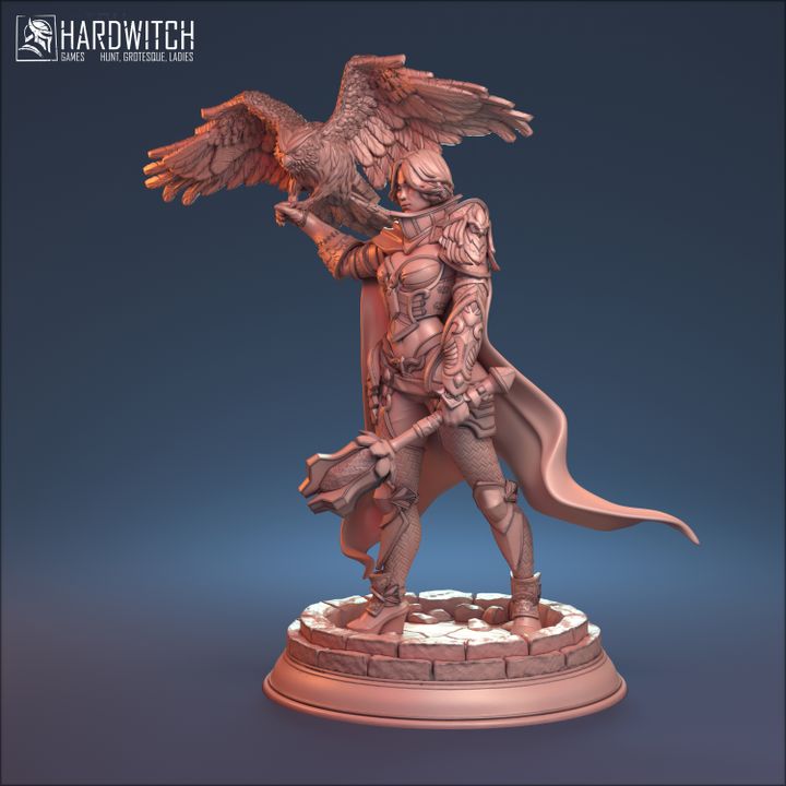 3D Printable Caitlin by HardWitch-Games