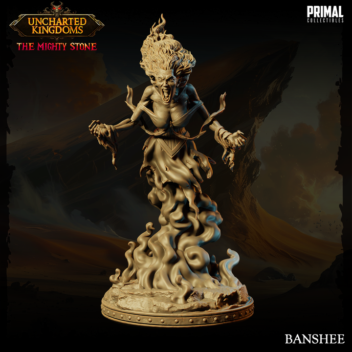 3D Printable Banshee - August 2024 - Uncharted Kingdoms by PRIMAL Collectibles