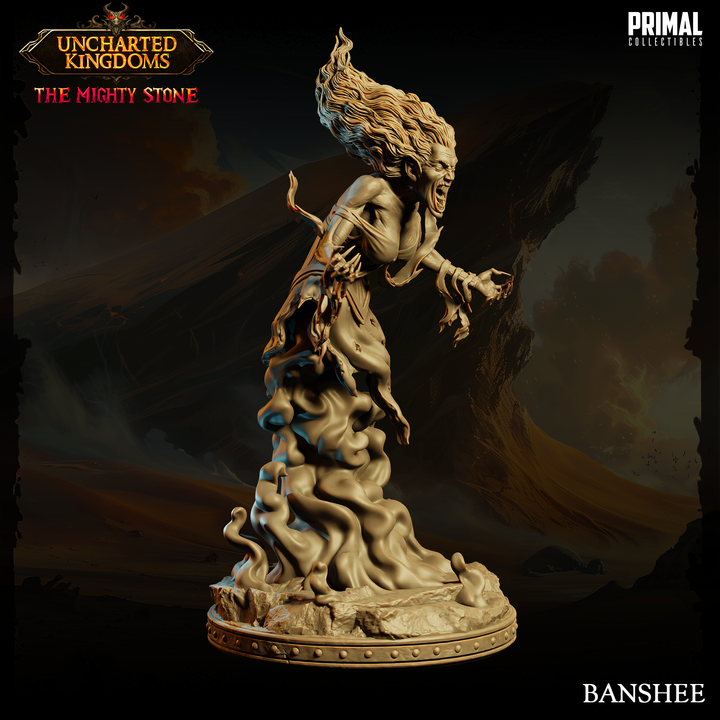 3D Printable Banshee - August 2024 - Uncharted Kingdoms by PRIMAL Collectibles