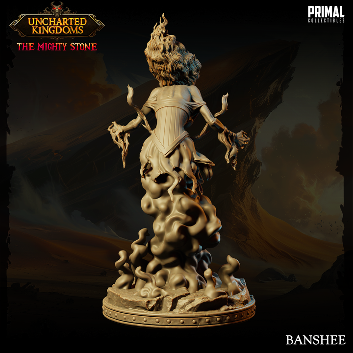 3D Printable Banshee - August 2024 - Uncharted Kingdoms by PRIMAL Collectibles
