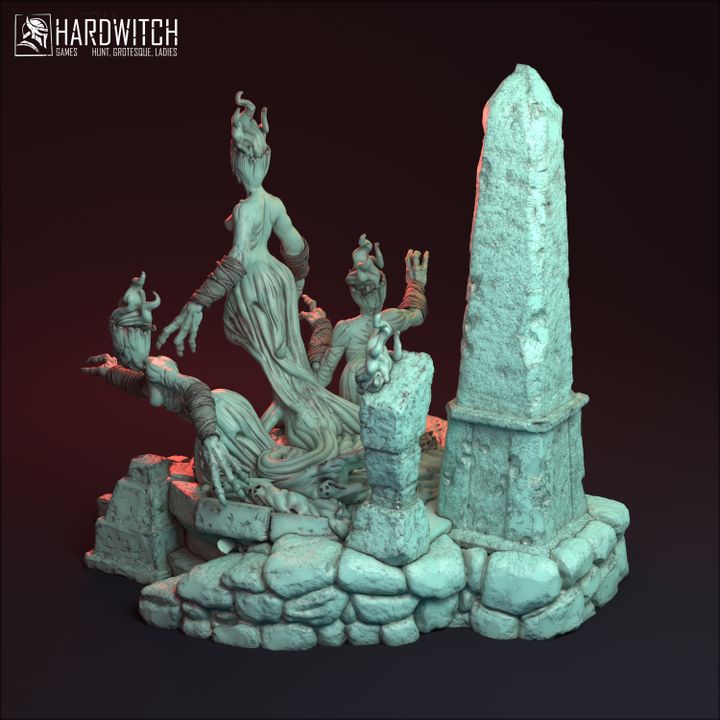 3D Printable Norn diorama by HardWitch-Games