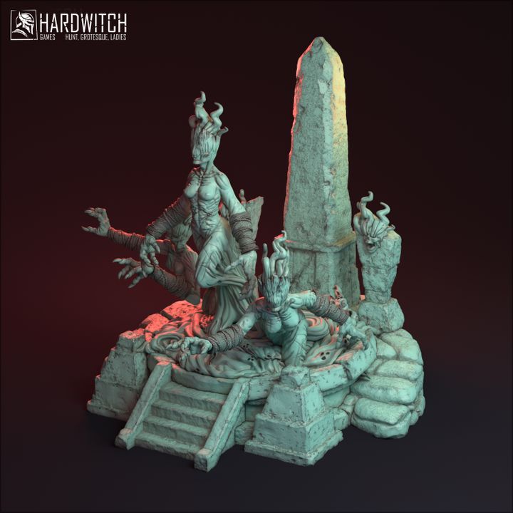 3D Printable Norn diorama by HardWitch-Games