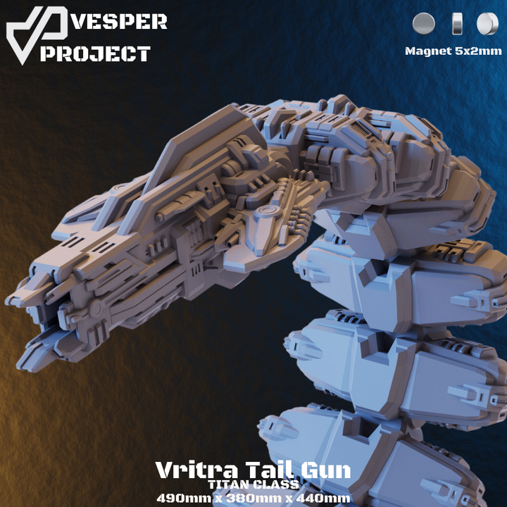 3D Printable Vritra (Whole not Sliced) by Vesper Project