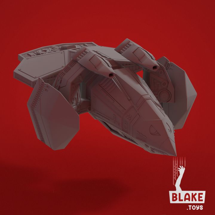 3D Printable Battlezone - B74CT Thunderbolt by blake.toys