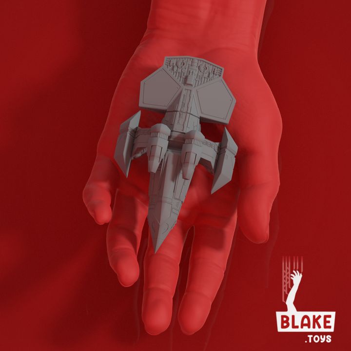 3D Printable Battlezone - B74CT Thunderbolt by blake.toys