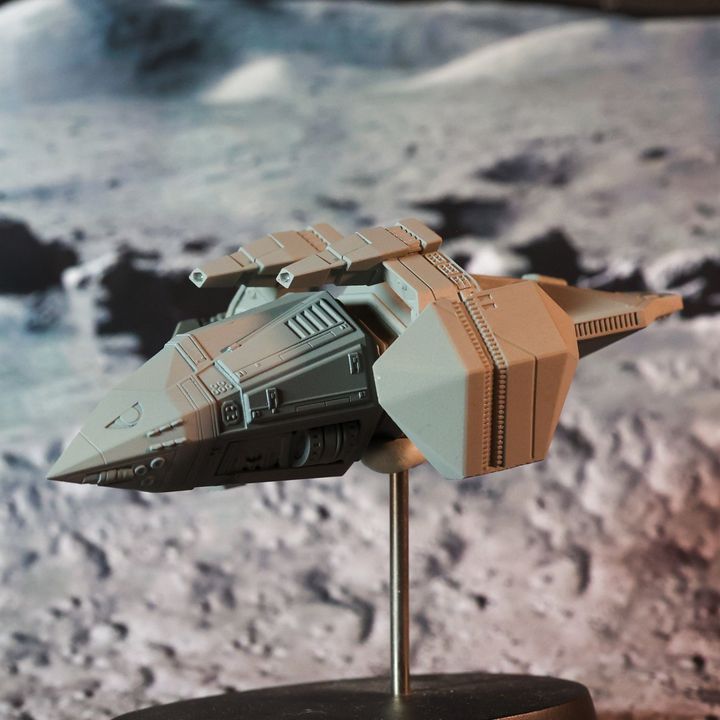 3D Printable Battlezone - B74CT Thunderbolt by blake.toys