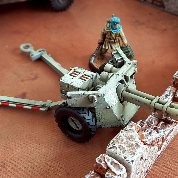 3D Printable Towed Guns - 3D Printable for 28mm Wargames by Tabletop ...